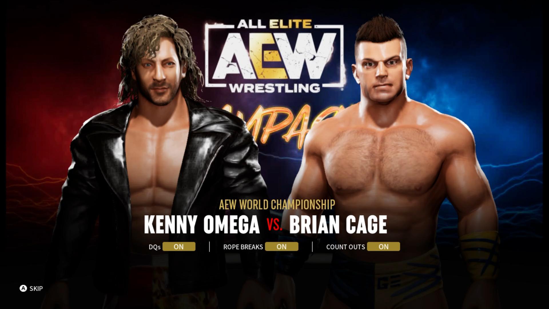 AEW Fight Forever – Kenny Omega vs. Brian Cage (OLED Switch) – MastersInGaming.com