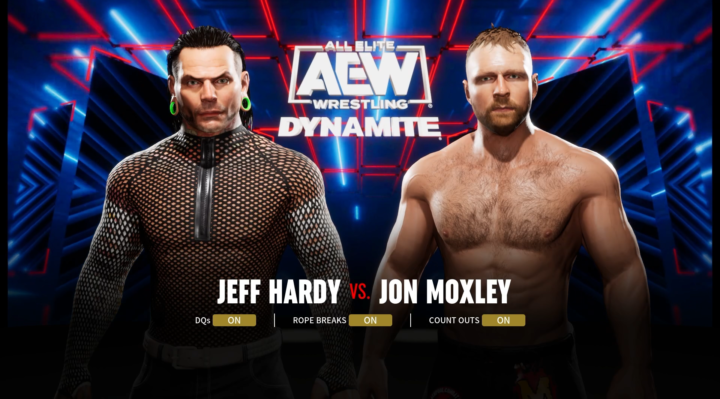 AEW Fight Forever – Jeff Hardy vs. Jon Moxley – MastersInGaming.com