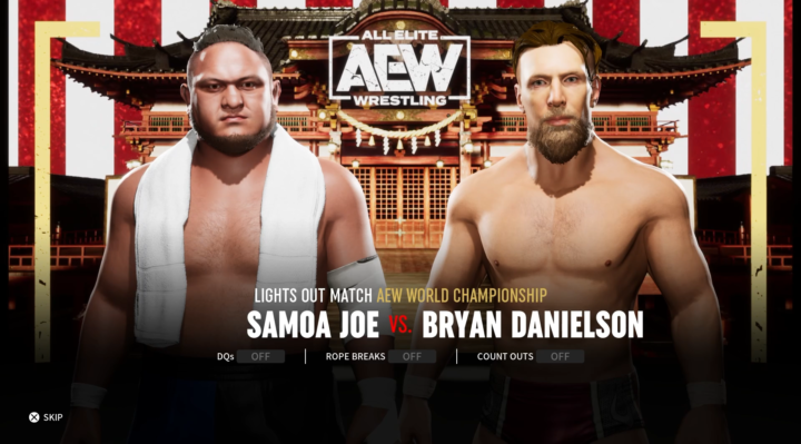 AEW Fight Forever – Samoa Joe vs. Bryan Danielson (PS4) – MastersInGaming.com